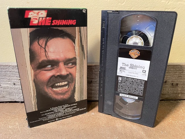 THE SHINING VHS Warner Home Video Watermarks 1990 Warner Bros £13.37 ...