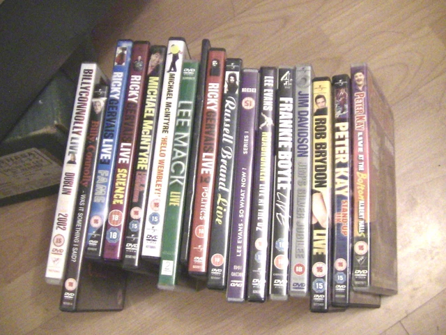 DVDS COLLECTION OF stand up comedy films EUR 28,87 - PicClick IT