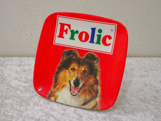 ORNAMIN ZAHLTELLER FROLIC Hundefutter Collie - Vintage um 1970 ...