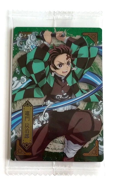 DEMON SLAYER: KIMETSU no Yaiba Tanjiro Kamado 001 Japanese Anime Card ...