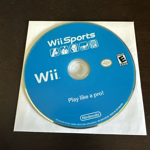 WII SPORTS DISK ONLY (Nintendo Wii, 2006) -- Tested *NOT WORKING £18.63 ...