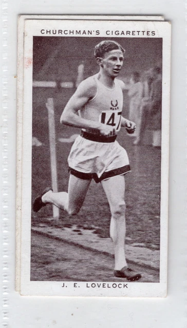 #46 ATHLETICS JOHN Lovelock, New Zealand Running EUR 3,73 - PicClick FR