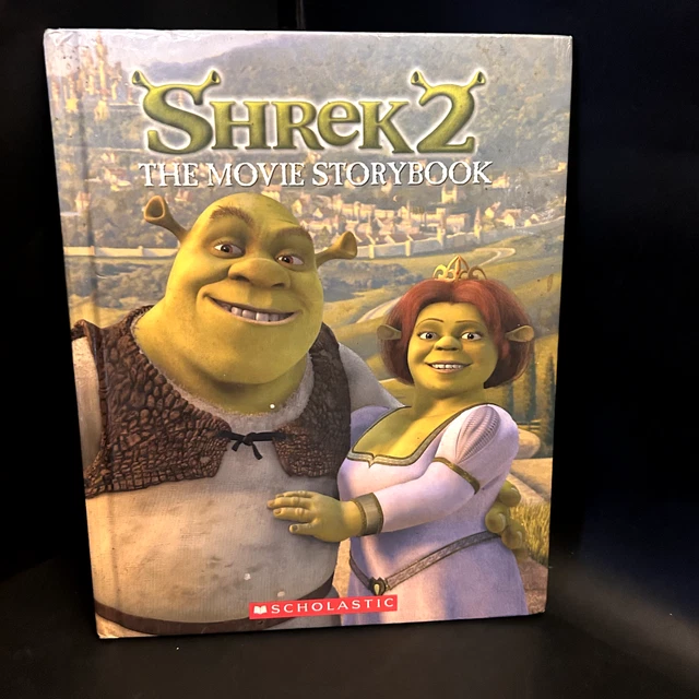DREAMWORKS SHREK THE Movie Storybook Hardcover 2004 Scholastic Used GC ...