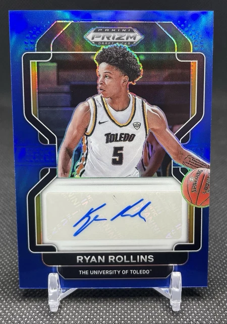 2022 PANINI PRIZM Draft Picks Ryan Rollins Blue Prizm Auto /149 #DP-RR ...