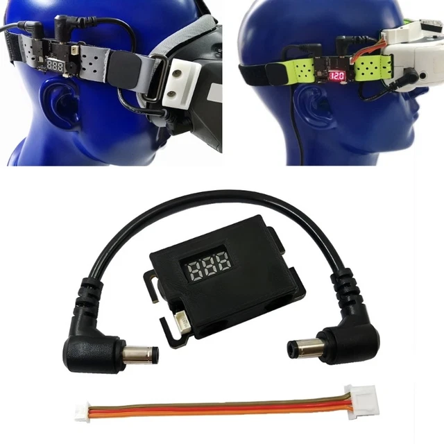EFFECTIVELY POWER MANAGEMENT Module for FPV Glasses Stable Long ...