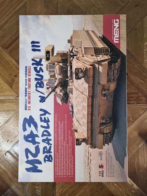 MENG MODEL SS-004 1:35th Scale M2 A3 Bradley W/Busk III US Infantry ...
