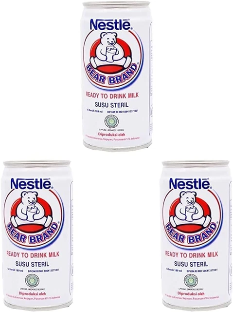 BEAR BRAND MILK Susu Beruang 189 Ml $18.95 - PicClick AU