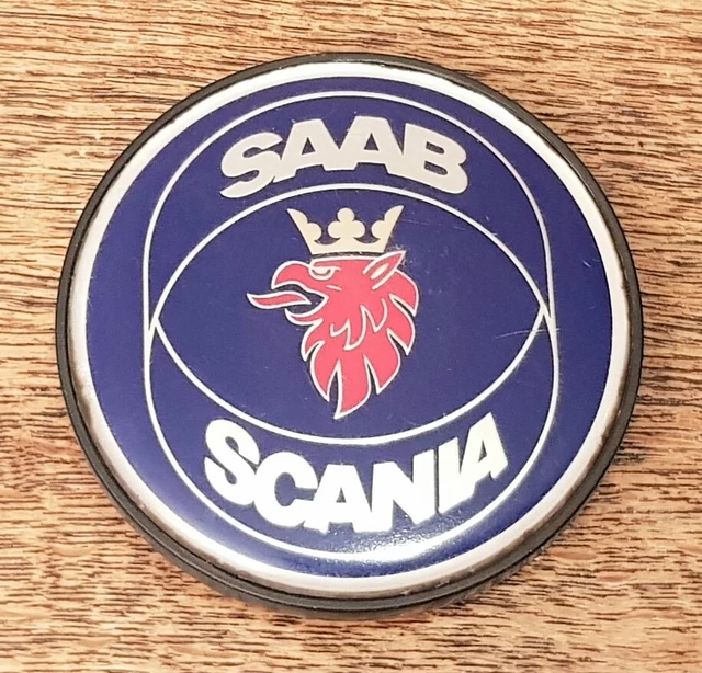 SAAB 900 1996 Scania Alloy wheel centre cap hub 4566311 x1 Used VGC ...