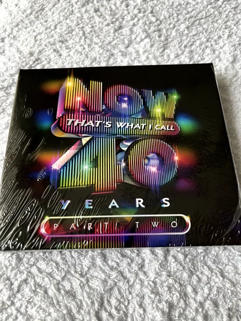 NOW THAT'S WHAT I Call 40 Years: Part Two. 2024. 5Cd Album. New ...