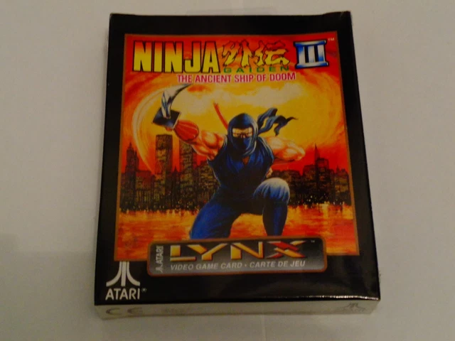 ATARI LYNX BOXED Game - Ninja Gaiden EUR 69,54 - PicClick FR