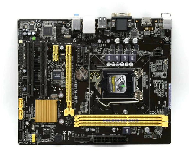 ASUS H81M-CT MOTHERBOARD Intel H81 LGA1150 HDMI COM D-SUB DDR3 Micro ...