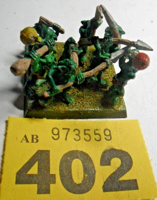 WARHAMMER 40K ORK Rogue Trader Snotling base Oldhammer Painted metal ...