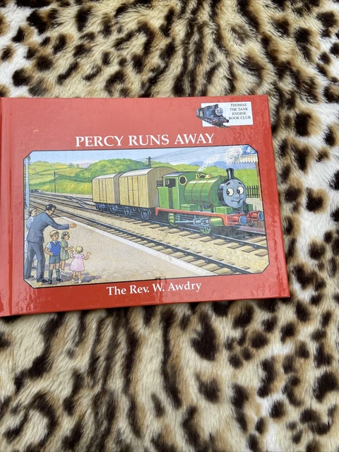 THOMAS THE TANK Engine Book Club - Percy Runs Away - Rev W.Awdry Acc196 ...