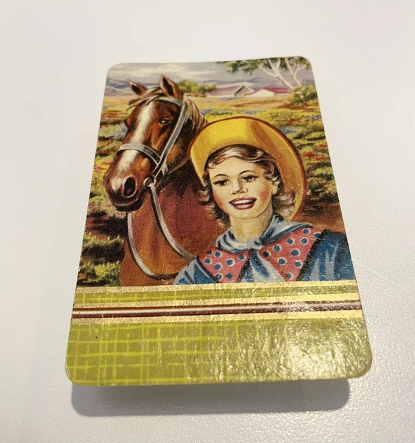 COLES SWAP CARD Horse Gold Border Vintage Australian Collectable Era 50 ...
