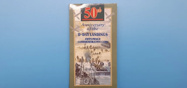 ROYAL MINT - 50th Anniversary Of D-Day Commemorative Folder And 1994 ...