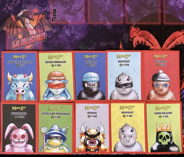 2023 METAZOO PFP Box Cards Complete Your Set Non Holo $10.00 - PicClick