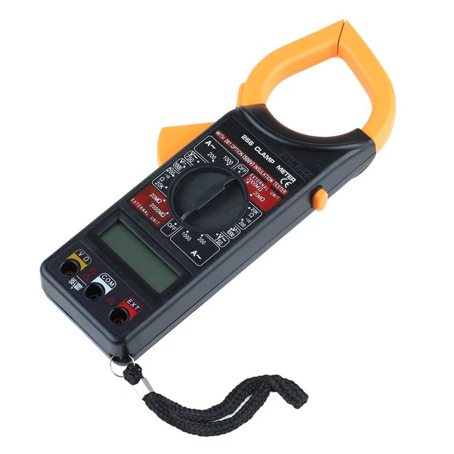 DIGITAL CLAMP METER Indicated For Measuring Electric Current Using Two ...