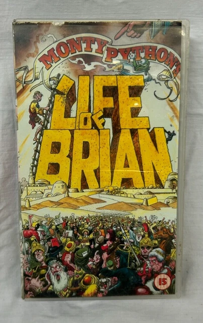 MONTY PYTHON'S LIFE of Brian VHS Cassette Tape 1979 £5.00 - PicClick UK