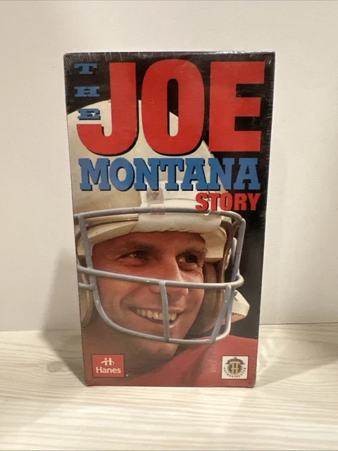 THE JOE MONTANA Story - Hanes (1993, VHS) NFL Sports Biography! New ...