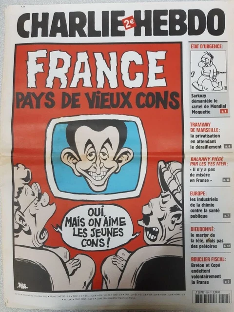 CHARLIE HEBDO N° 701 | Bon état EUR 10,00 - PicClick FR