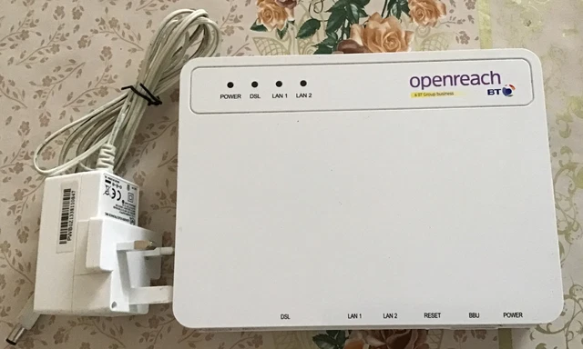 BT OPENREACH ECI Fibre Modem Model-061513 Type 1b VDSL FTTC EUR 40,35 ...