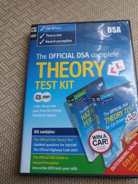 THE OFFICIAL DSA complete Theory Test Kit 2-disc theory test £2.25 ...