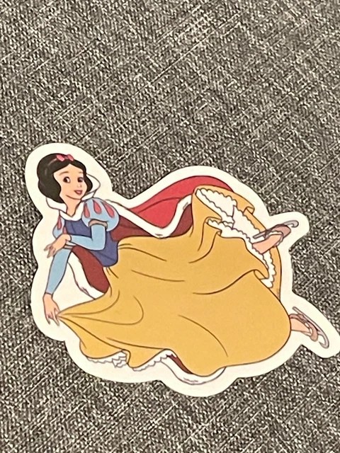 DISNEY CARTOONS SEVEN dwarves snow white TV SHOW SMALL STICKER STICKERS ...
