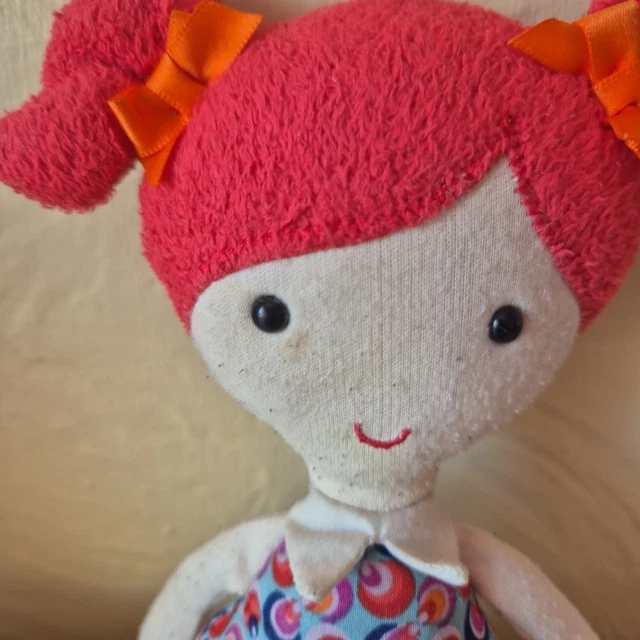 JELLYCAT RAG DOLL Carnaby Cutie Kiki redhead soft toy plush Rare ...