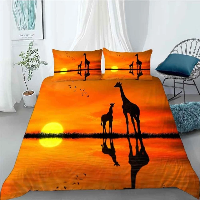 TEST WRITING DEER 3D Printing Duvet Quilt Doona Covers Pillow Case ...