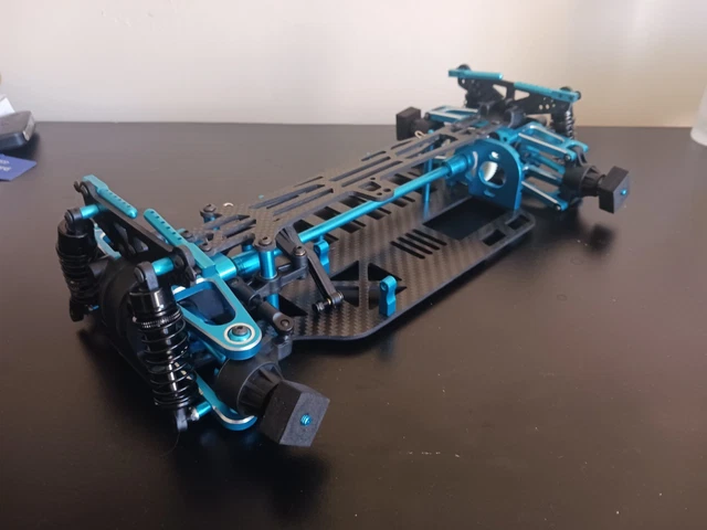 1/10 CARBON FIBRE Aluminium 4WD RC Drifting Car Chassis TT01 £52.70 ...