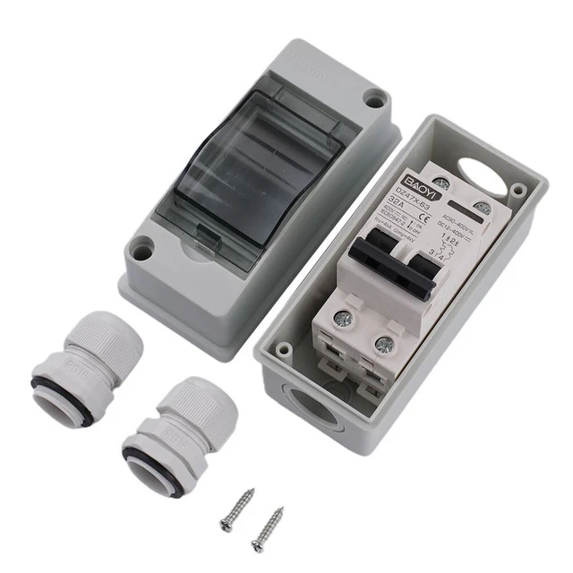 SOLAR-PHOTOVOLTAIK BATTERIE PV Combiner Box DC-Schalter Miniatur ...