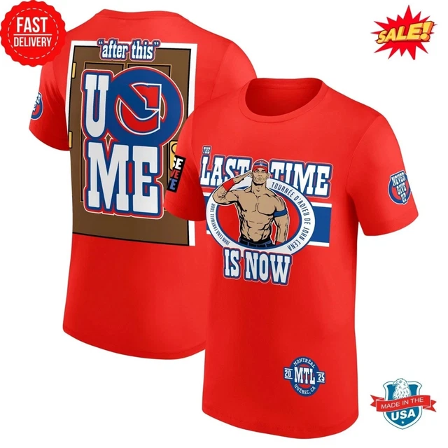 MEN_S RED JOHN Cena Farewell Tour 2025 Montreal 3D T-Shirt S-5XL £16.85 ...
