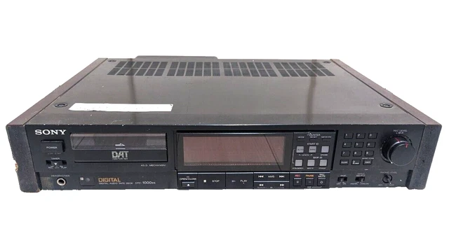 MAGNÉTOPHONE À BANDE audio numérique SONY DTC-1000ES Deck haut de gamme ...