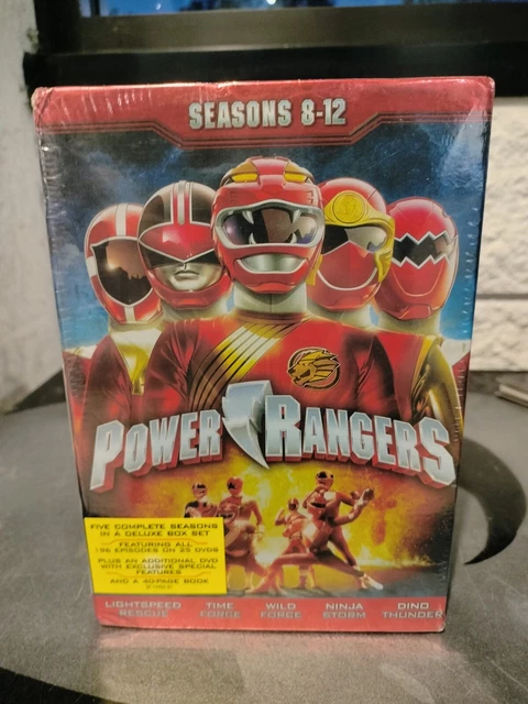 POWER RANGERS: SEASONS 8-12 COMPLETE DVD BOX SET * Sealed* £404.58 ...