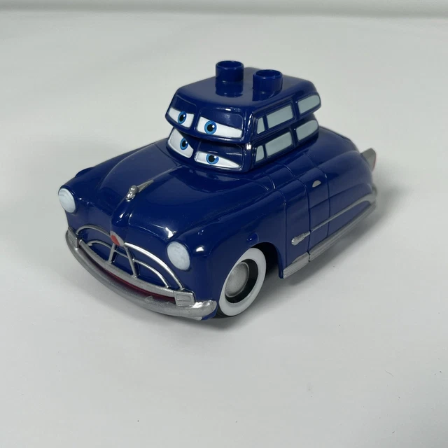 DISNEY PIXAR MEGA Bloks Cars Doc Hudson RARE Building Block Figure £16. ...