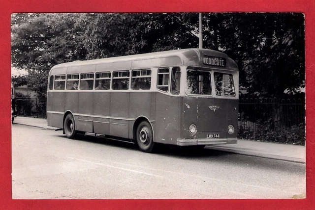 OXFORD BUS PHOTO - Chiltern Queens LMO744 - 1955 Duple Midland AEC ...