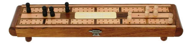 ANVIL WOODEN CRIBBAGE Board With FREE ENGRAVING 7 £24.99 - PicClick UK