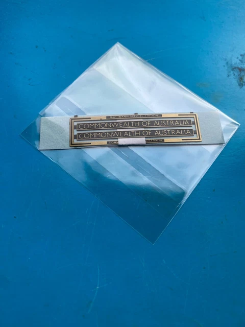 NEW BACHMANN NAMEPLATES For LNER BR GRESLEY CLASS A4 COMMONWEALTH OF ...