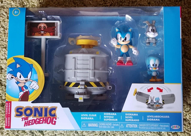 JAKKS PACIFIC SONIC The Hedgehog Diorama - Level Clear £82.84 - PicClick UK