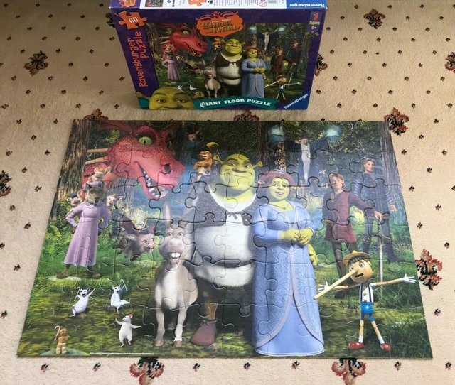 SHREK JIGSAW - Giant Floor Puzzle - Ravensburger Puzzle Game - 60 ...