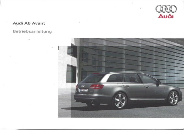Audi A6 Bedienungsanleitung Download