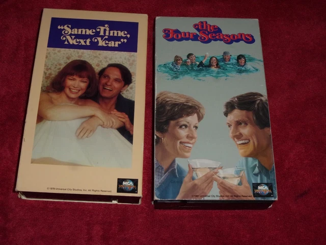 ALAN ALDA: SAME Time, Next Year + The Four Seasons~Set of 2 VHS £2.71 ...
