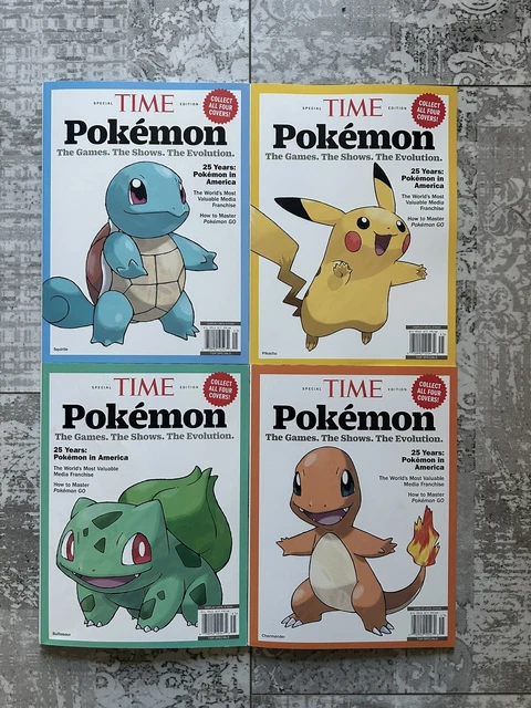 POKÉMON TIME MAGAZINE Special Edition 2024 25 Years in America Complete ...