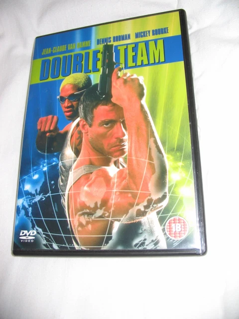 DOUBLE TEAM DVD - Jean-Claude Van Damme, Mickey Rourke, Dennis Rodman ...