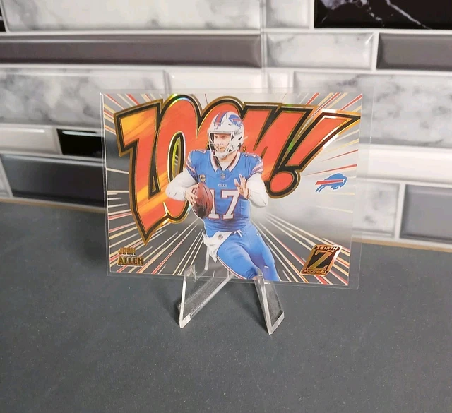 ZOOM PANINI ZENITH Josh Allen 2023 ! (Kaboom) Case Hit SSP 31 Buffalo ...