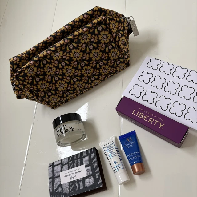 LIBERTY BEAUTY DROP October 2025 Complete Box Set & Cosmetic Bag New ...