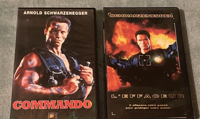 CASSETTE VHS ARNOLD Schwarzenegger COMMANDO L’EFFACEUR EUR 6,00 ...