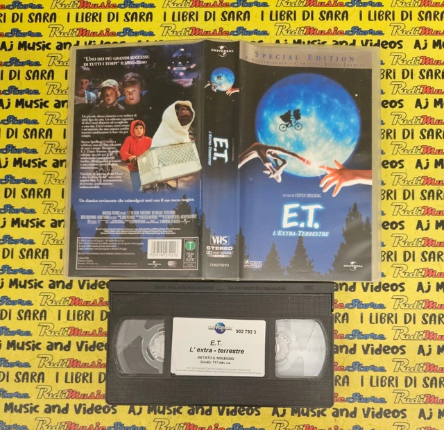 VHS FILM E.T. L'EXTRA-TERRESTRE special edition SPIELBERG 2002 ...