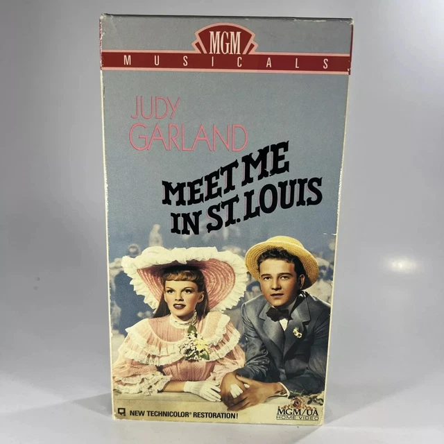 MEET ME IN St. Louis VHS Video Tape Movie Full Screen Color Edition ...