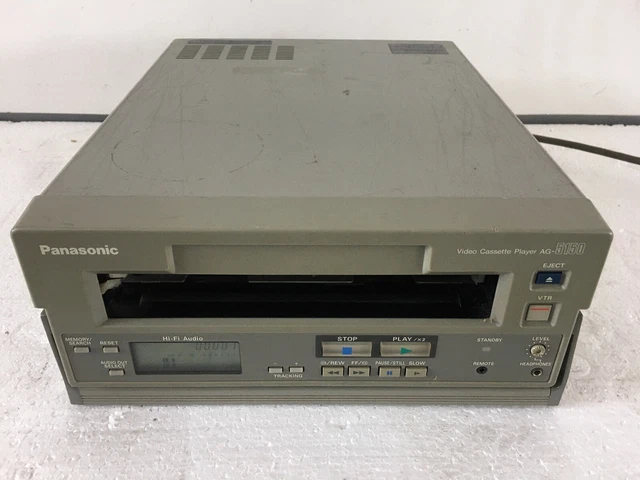 PANASONIC AG-5150 PROFESSIONAL Portable VHS VTR PAL 2J WARRANTY £346.99 ...